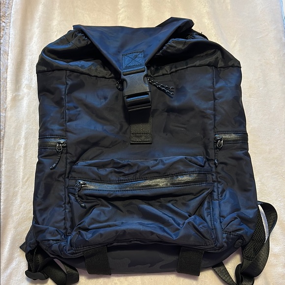 Athleta | Bags | Athleta Black Backpack | Poshmark
